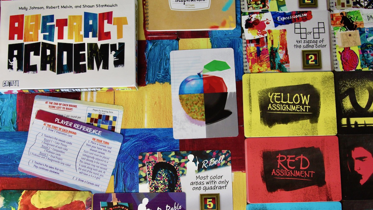Abstract Academy – Card Game Review – Tabletop Mom