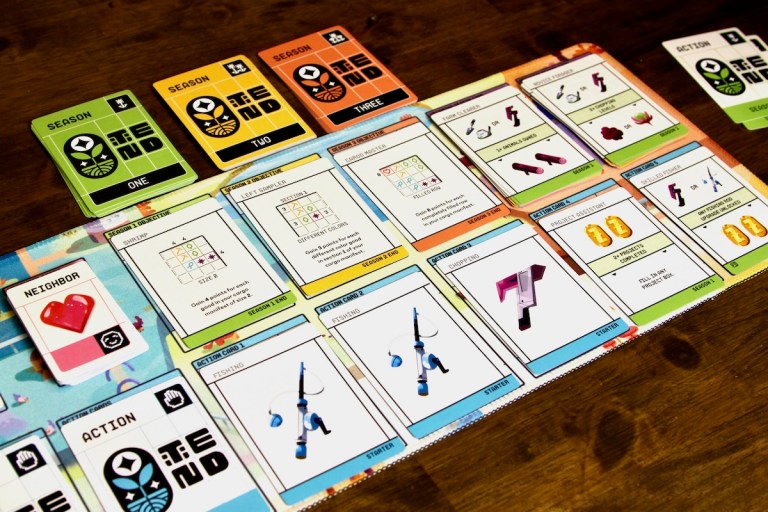 Tend – Board Game Preview – Tabletop Mom